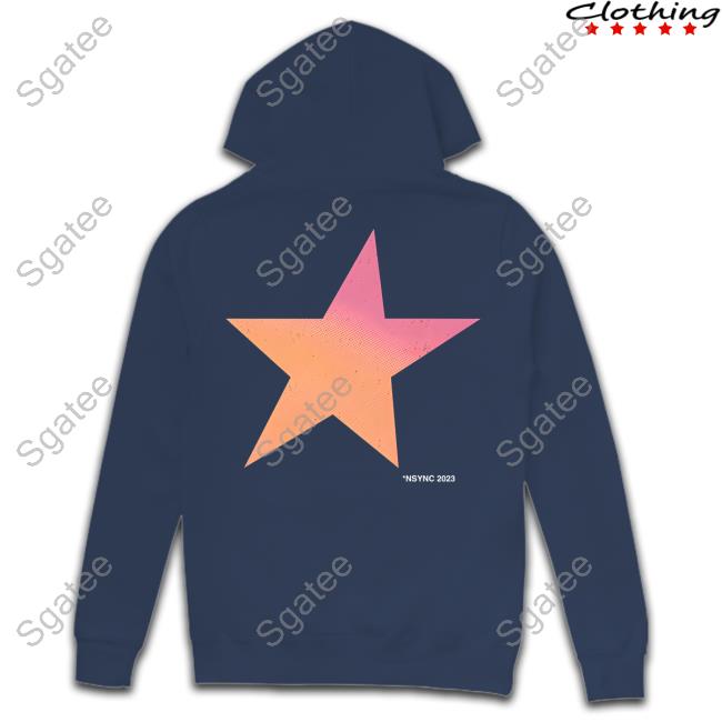 Nsync Logo Star Tee Shirt - Sgatee