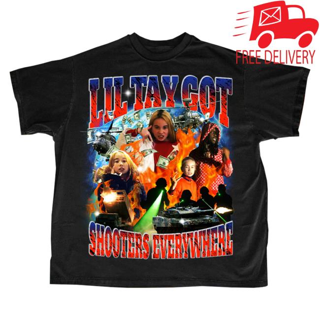 Official Lil Tay Clothing Store Shop Lil Tay Got Shooters Everywhere ...